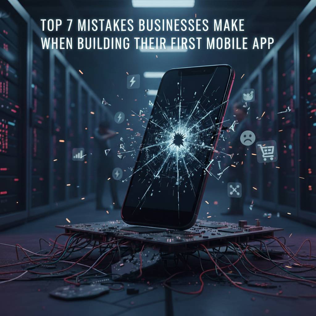 Top 7 Mistakes Businesses Make When Building Their First Mobile App by Ainex