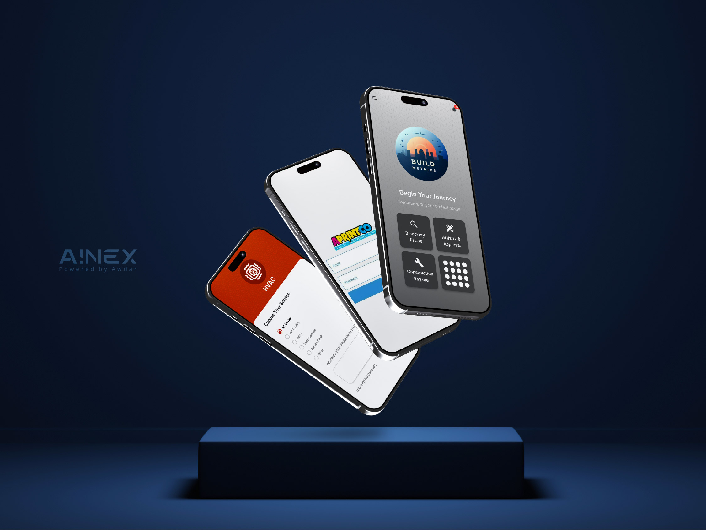 AINEX Mobile App Development | Custom iOS & Android